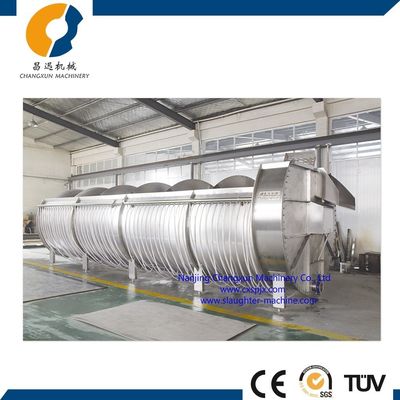 Large Spiral Screw Pre Chiller Machine For Poultry Processing Plant ...