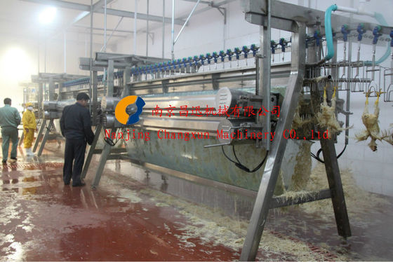 2000BPH Poultry Butchering Equipment SS 304 Automatic Chicken Slaughter ...
