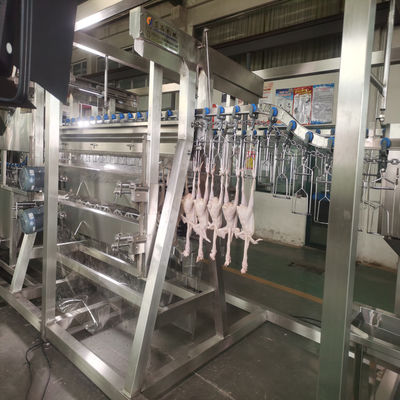 200BPH 300BPH 500BPH Automatic Kill Cutting Goose Duck Chicken Abattoir ...
